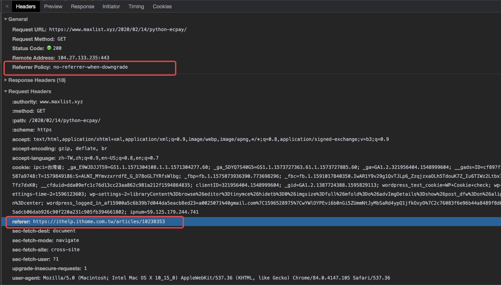 【Chrome 85 更新】淺談 Referer-Policy 和更新影響 - Max行銷誌